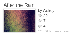 Pattern / After the Rain :: COLOURlovers