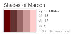 Palette / Shades of Maroon :: COLOURlovers