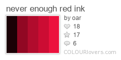 Color + Design Blog / Color Inspiration: 106 Red Palettes by ...