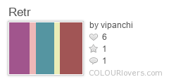 130 Retro Color Palettes – Color + Design Blog by COLOURlovers
